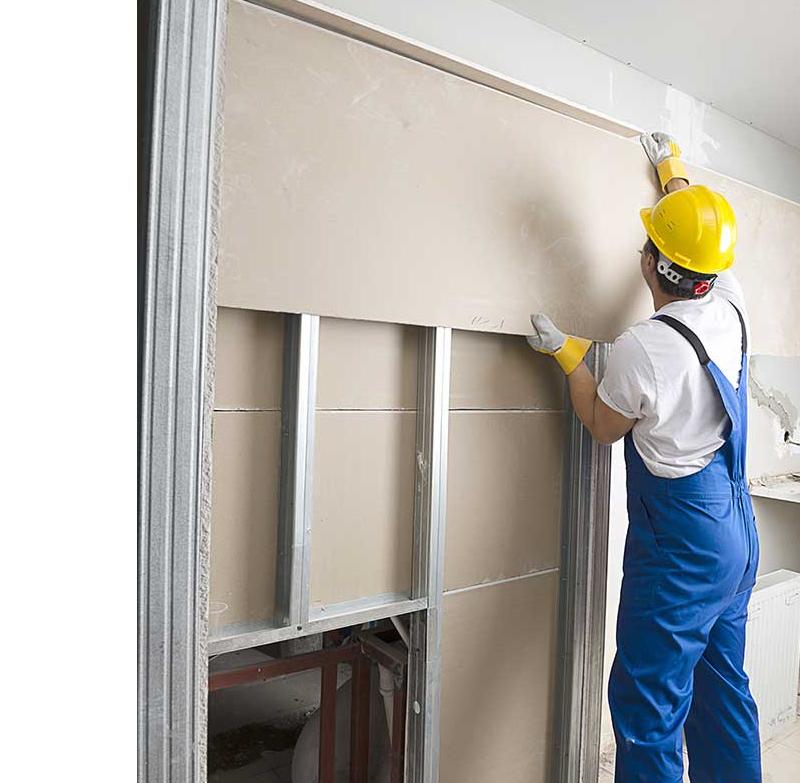 Drywall Partition Installation – ABM Selatan
